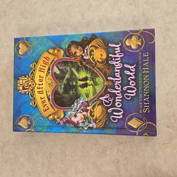 Other | Ever After High Book 3 A Wonderlandiful World Nwt By Shannon ...